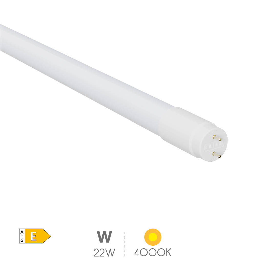 Tubo LED T8 cristal 150cm 22W 4000K - 25u caja exp | Garsaco
